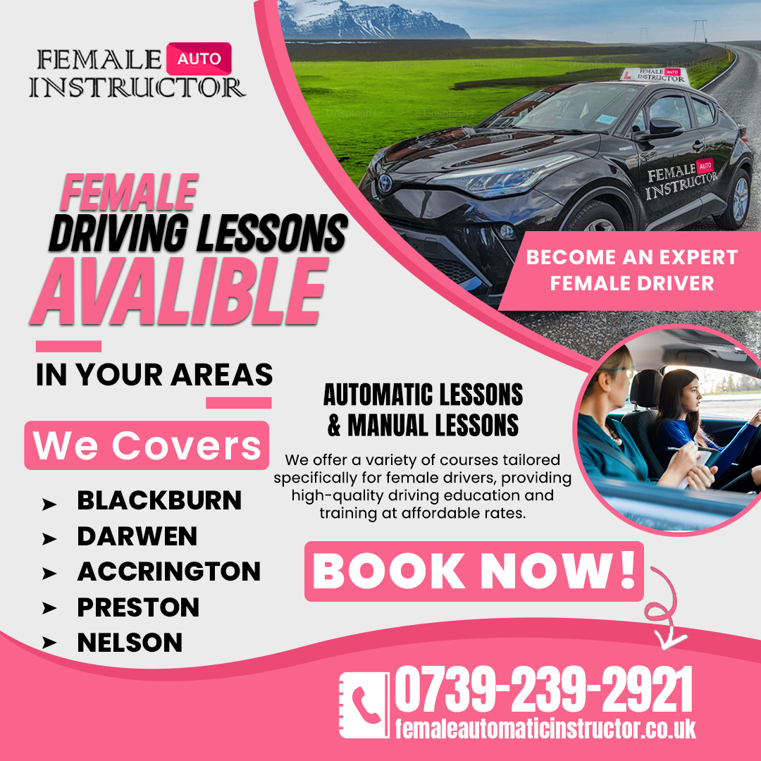 female driving instructor blackburn | Female Driving Lessons